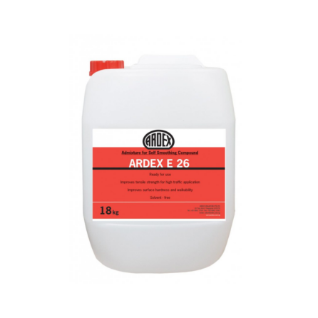 ARDEX E 26 - Admixture for Self Smoothing Compound